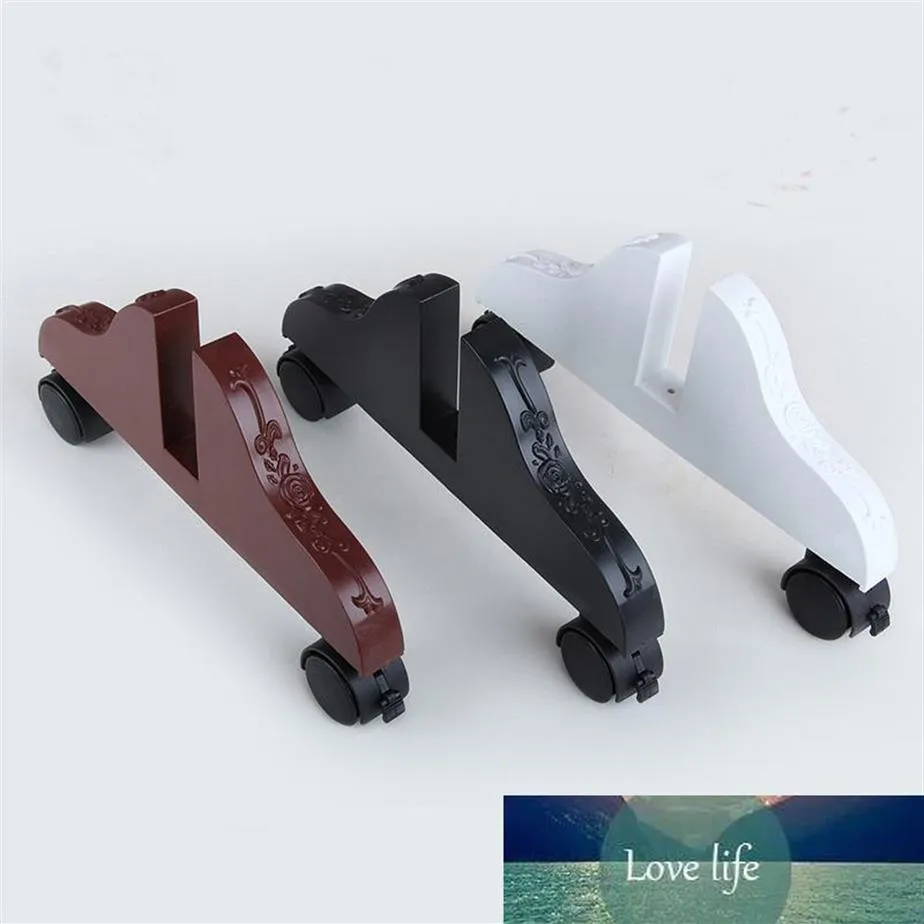 DHgate.com:Plastic Screen Stand with Brake Caster Metal Trolley Base ...