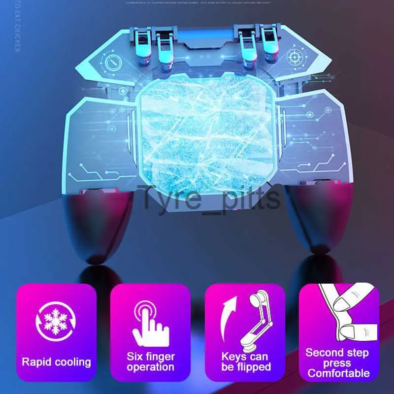 20246 Finger Mobile Game Controller DL88 Joystick Trigger, Gaming Aim Fire Button L1R1 For IOS ...