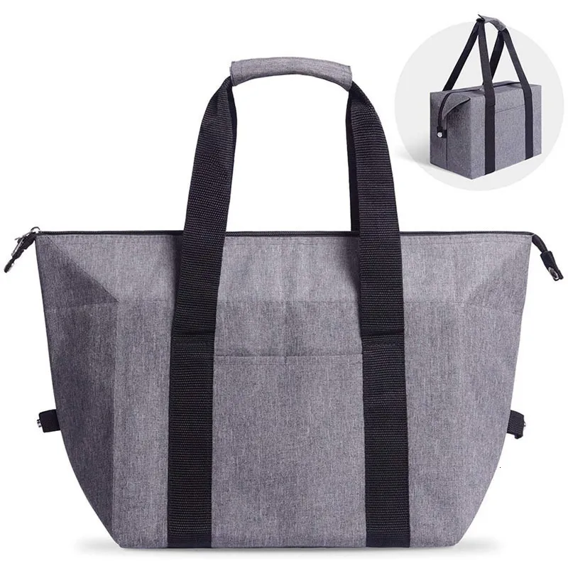 DHgate.com:Large Capacity Folding Cooler Bag, Aluminum Foil Isothermic ...