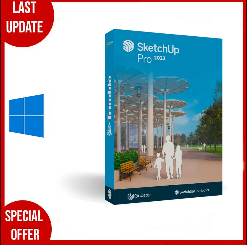 SketchUp Pro 2023, Multilingual, Lifetime License, Windows, INSTANT ...