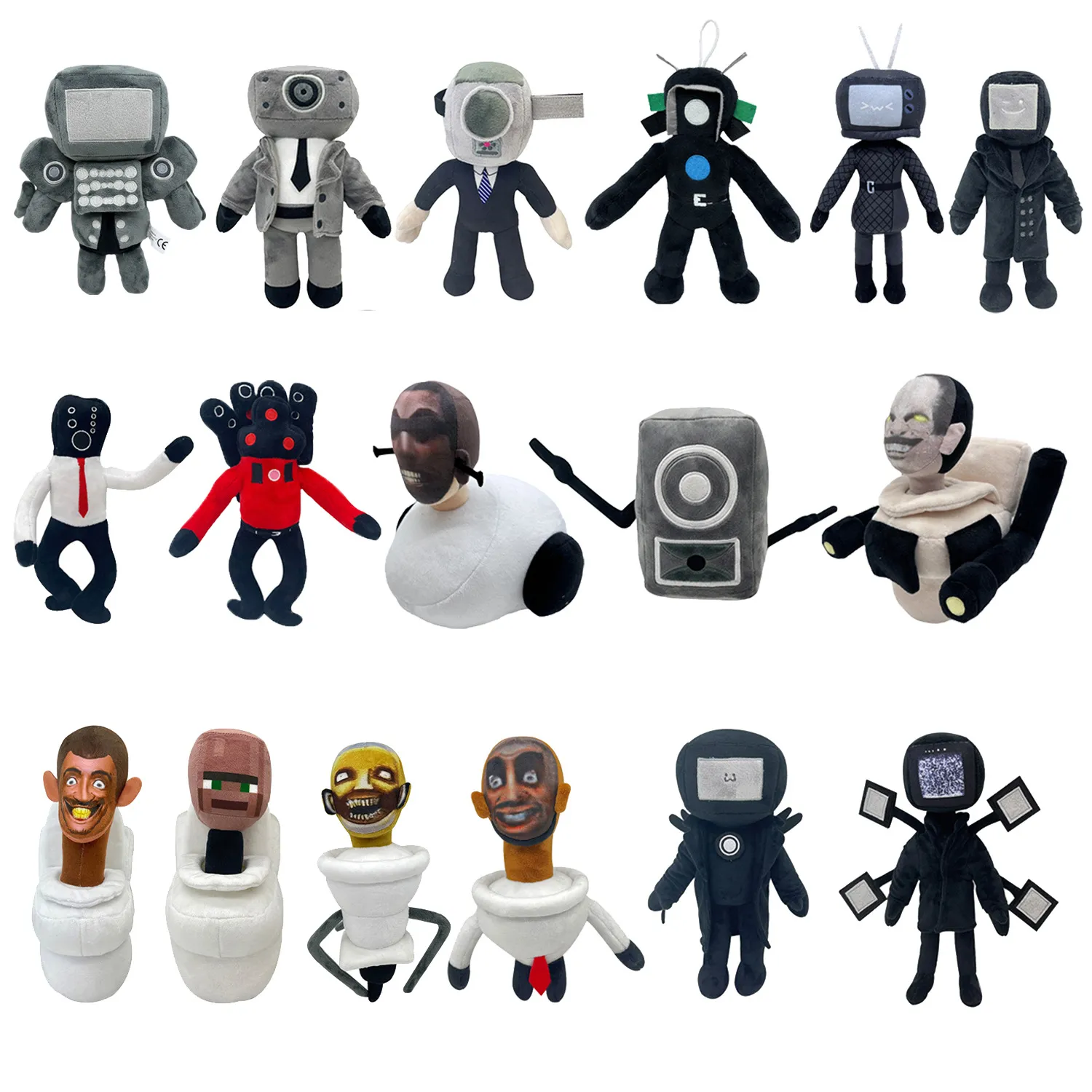 Toy Poop Plush: Novelty Toilet Monitor Stuffed Doll Funny Prank Gift ...