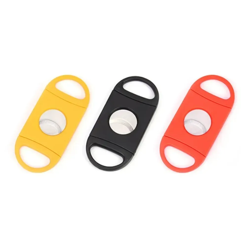 DHgate.com:3-Color Portable Plastic Cigar Cutter Manual Household ...