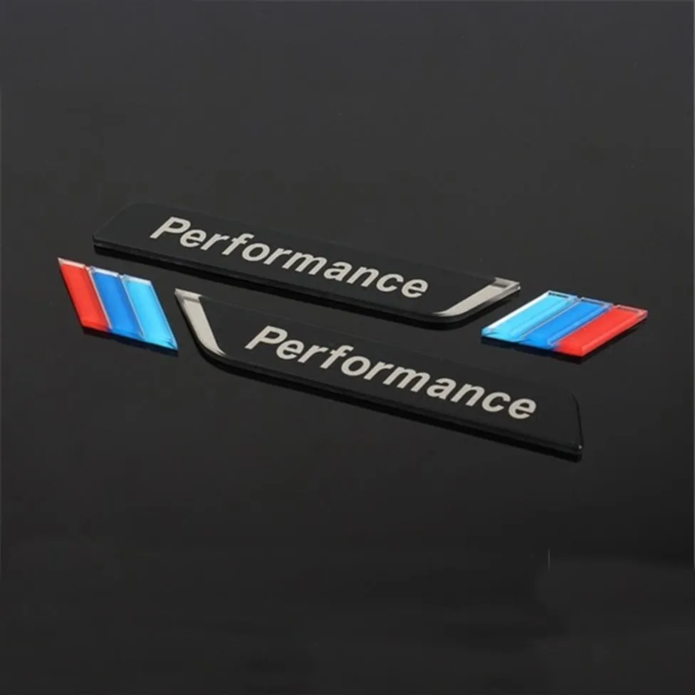 BMW Performance M Sport Power Sticker Acrylic Material Emblem Trunk Trunk Decle لـ E46 E39 E60 ...
