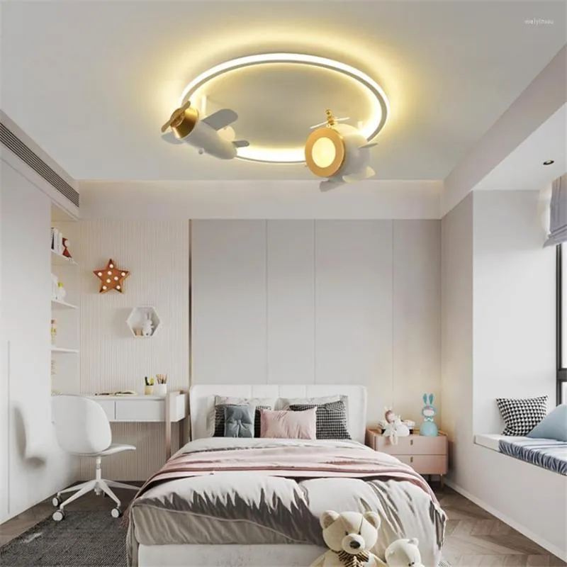 DHgate.com:Dimmable Nordic White Aircraft Ceiling Lights for Kids Room ...