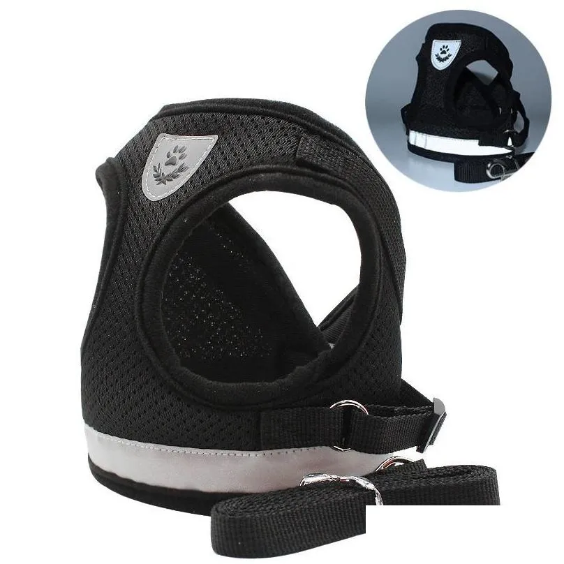 DHgate.com:Designer Reflective Breathable Adjustable Pet Dog Leash for ...