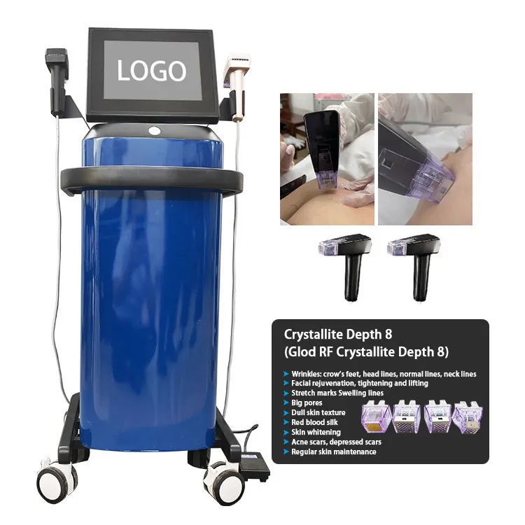 2023 Gold Rf Crystallite Microneedling Machine For Skin Tightening With