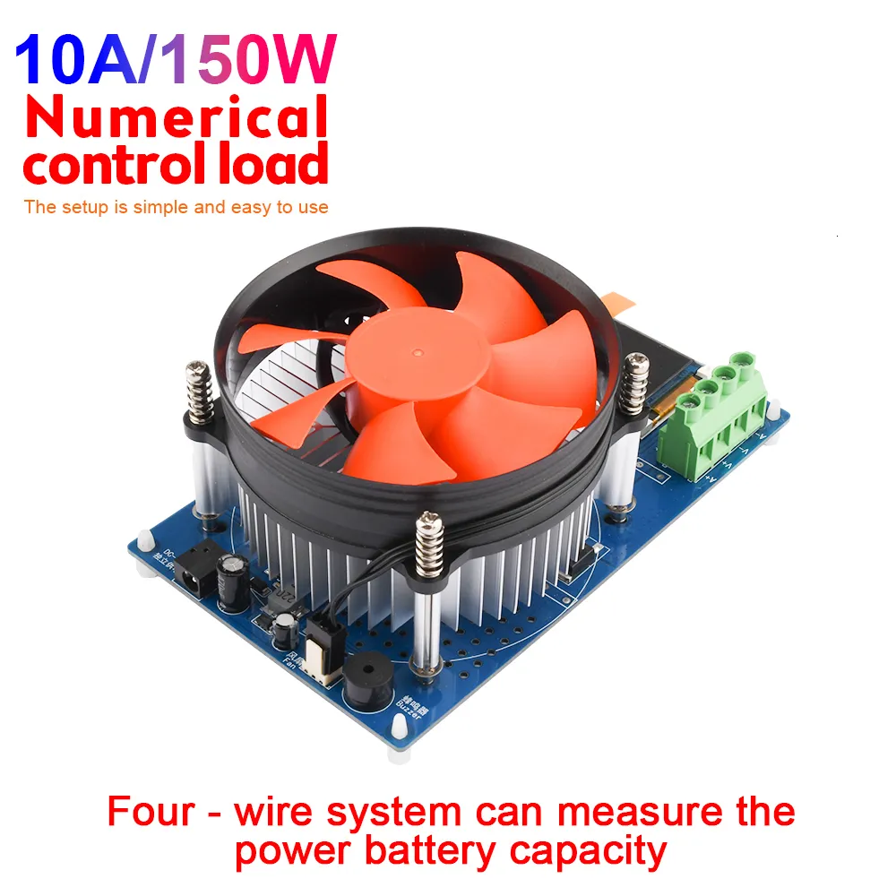150W Electronic Load Tester - 4-Wire Battery Capacity Monitor with 1.77 ...