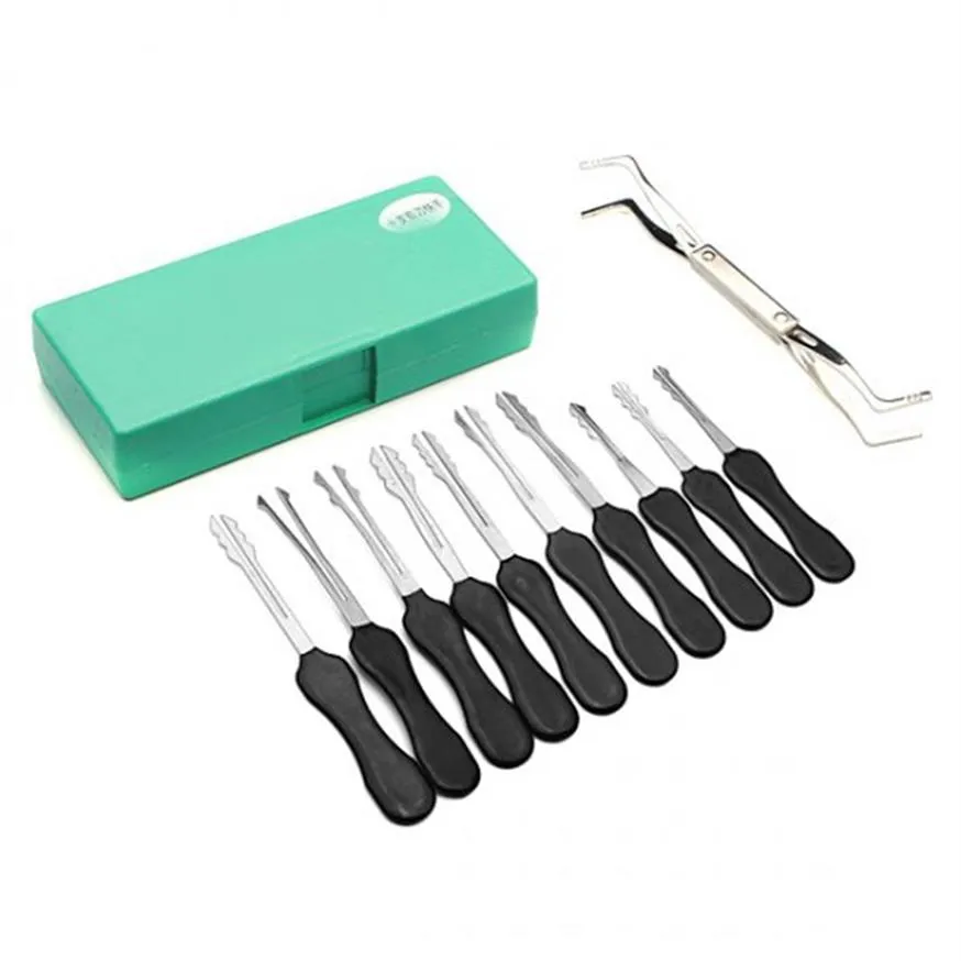 Wafer Lock Picks Set Of 10 Open Double Sided Wafer Locks With Ease From ...