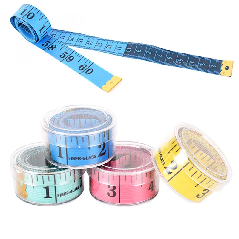 PVC Sewing Ruler Tape Measure 150cm Cloth Measuring Tape For Tailoring ...