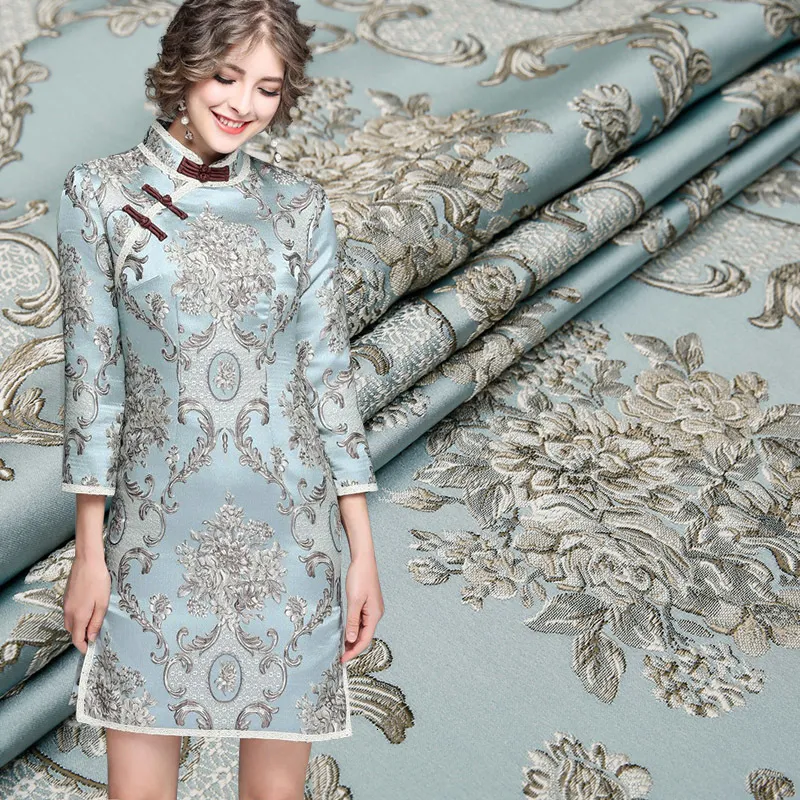 Jacquard Bags: Embossed Jacquard Dress Fabric European Style Home ...