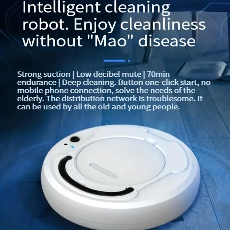 DHgate.com:Intelligent Robotic Vacuum Cleaner with AI Mapping and App ...