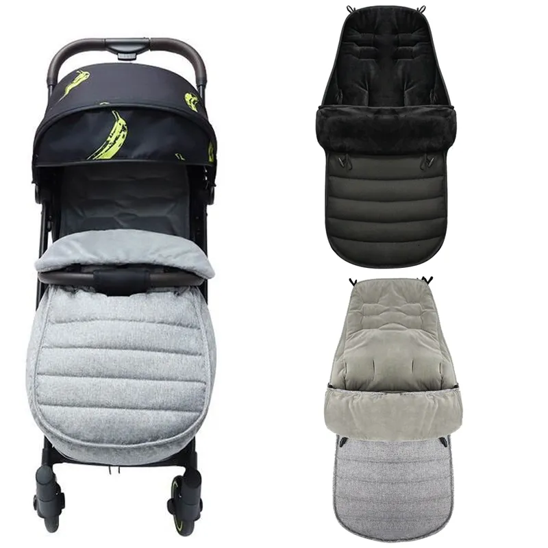 Baby Winter Sleeping Bag Thick Envelope Footmuff Windproof Stroller ...