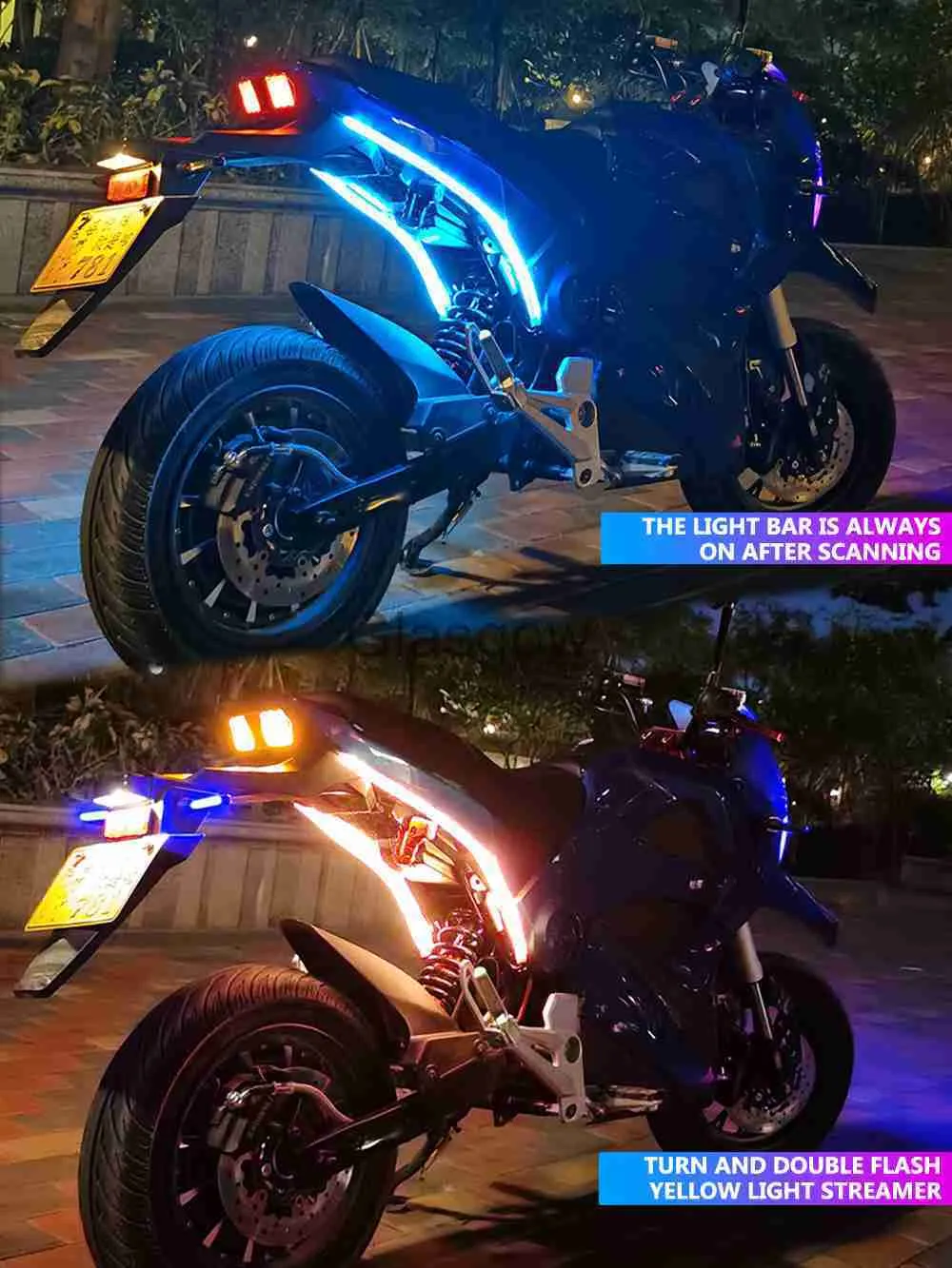 DHgate.com:Motorcycle Lighting 2PCSMotorcycle LED Scanning Flowing ...