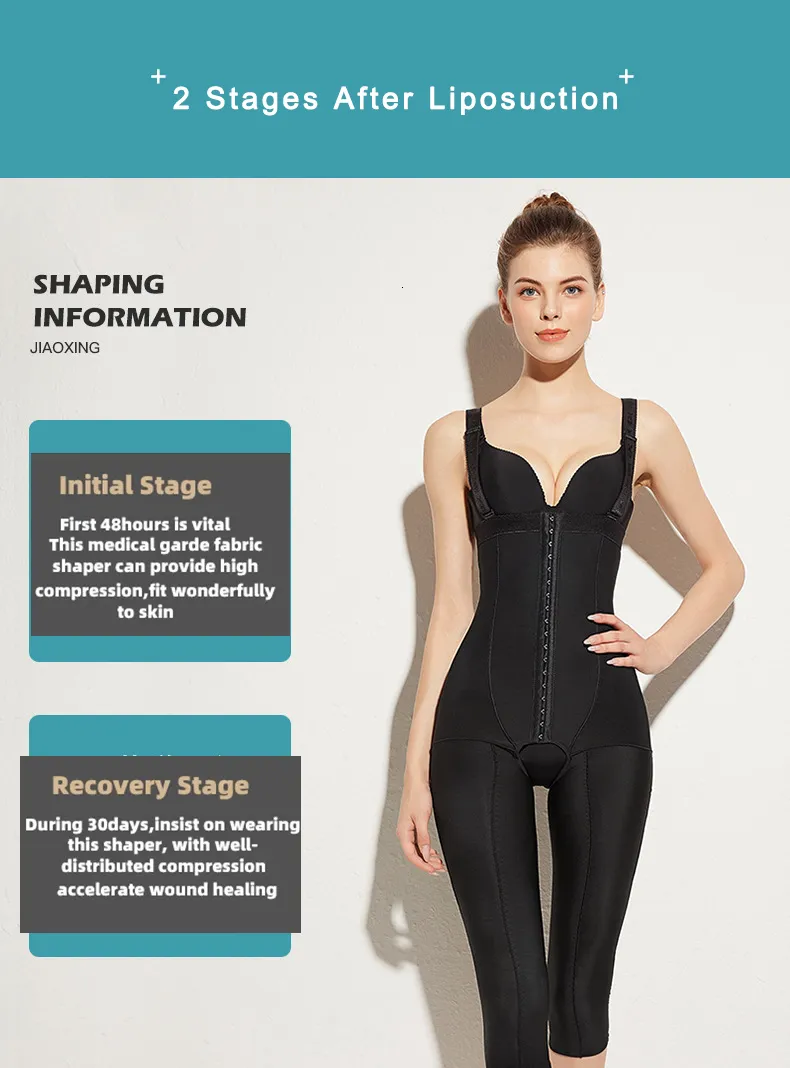 Waist Tummy Shaper Body Shaper Postpartum Liposuction Compression ...