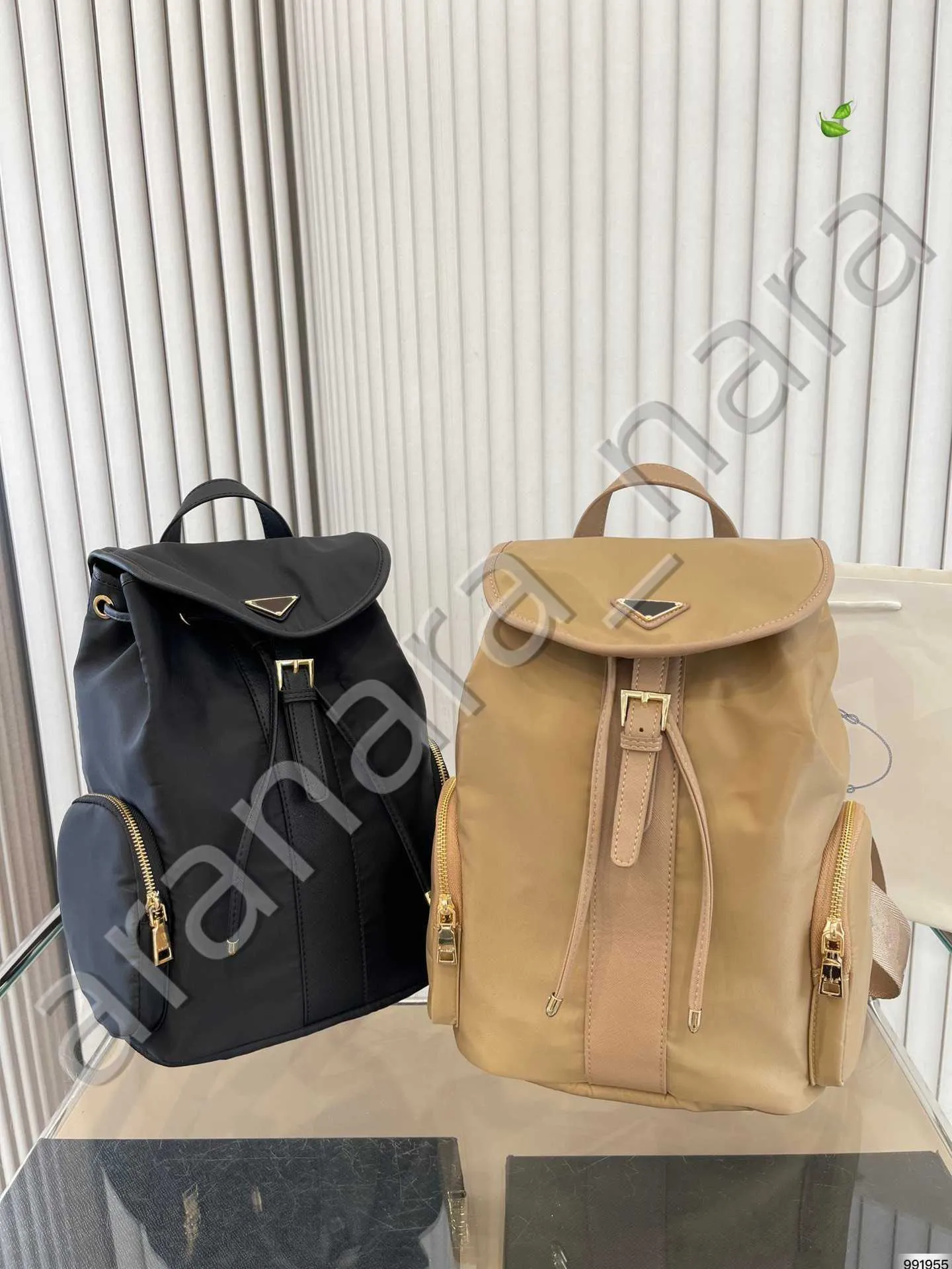 Vintage Inspired Nylon Backpack - Versatile Crossbody Tote Shoulder Bag ...