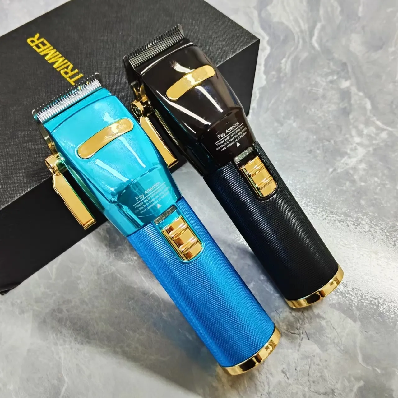 Professional Hair Clipper Set: Cordless Hair Trimmer For Salon, Home ...