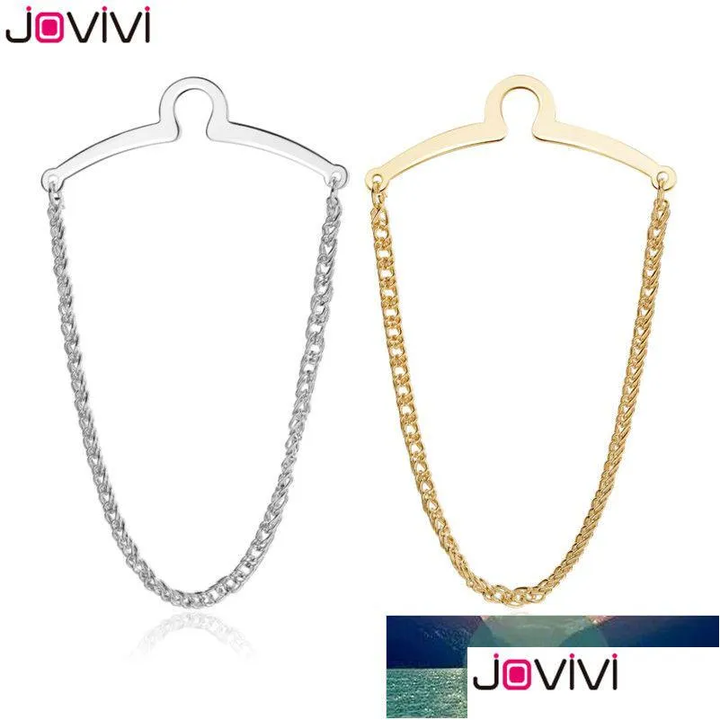 DHgate.com:Classic Chain Tie Clips for Men, Stainless Steel Necktie ...