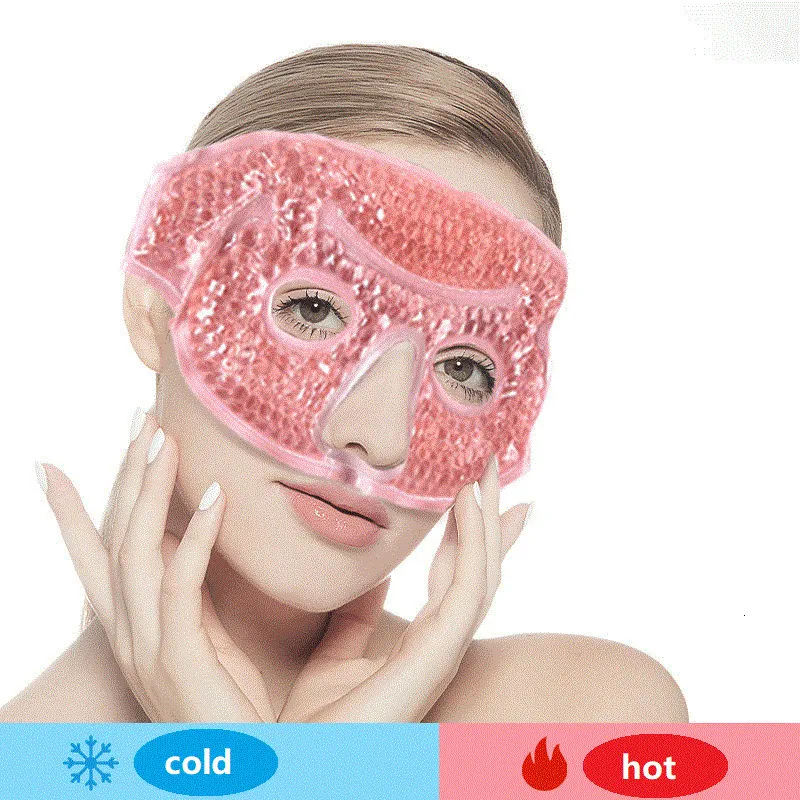 Cooling Gel Eye Mask for Puffy Eyes & Headache Relief - Reusable Sleep ...