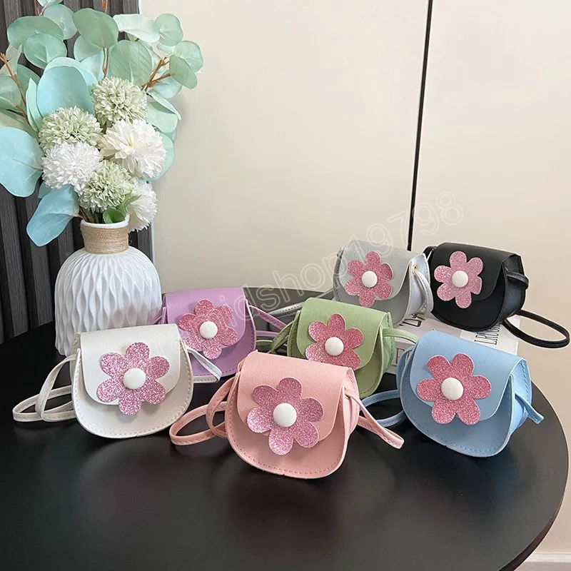 DHgate.com:Cute Flower Bags for Girls - PU Leather Crossbody Purses for ...