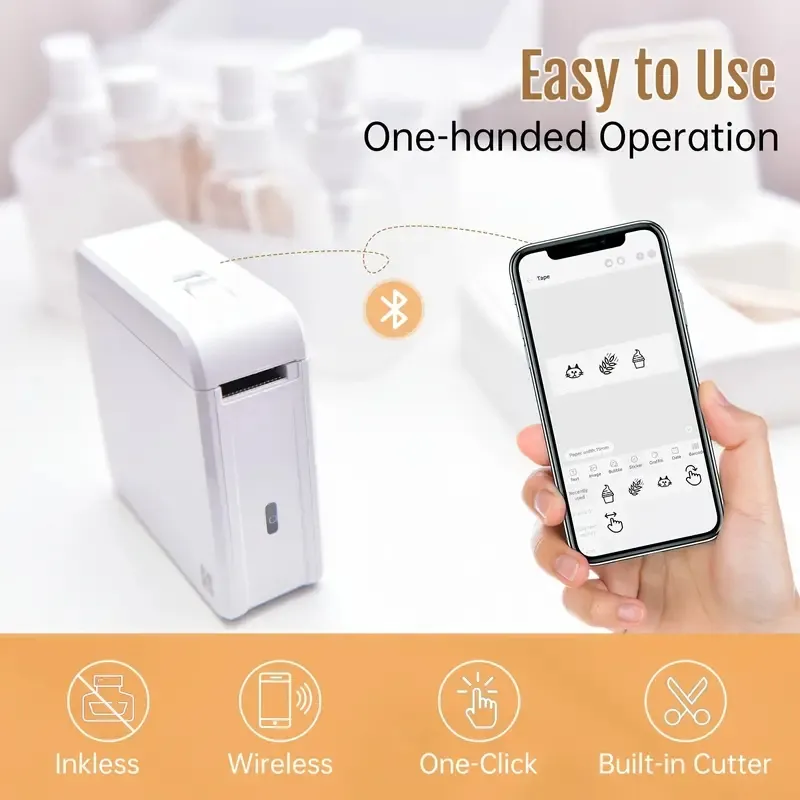 M11 Portable Thermal Label Printer: Compact Home and Office Solution ...