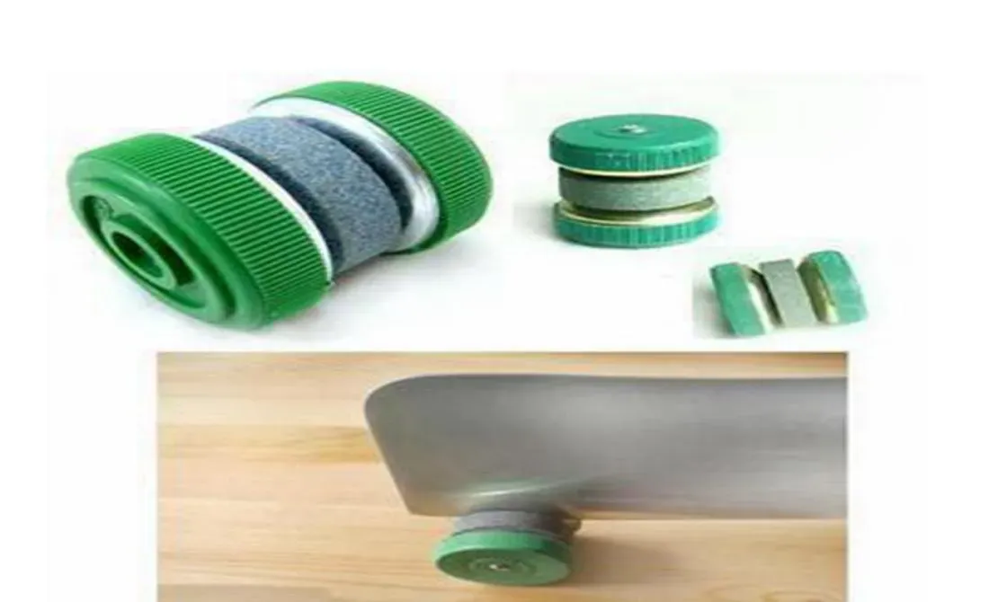 Round Shape Sharpening Stone, Knife Sharpener Stone, Home Kitchen Knife ...