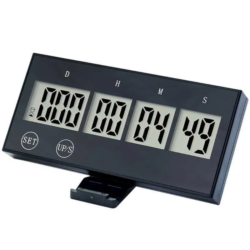 Large Display Digital Kitchen Timer - Countdown/Up Timer with Loud ...