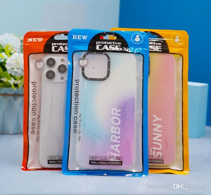 DHgate.com:12*21cm Clear Plastic Poly Bags OPP Packing Zipper Package ...