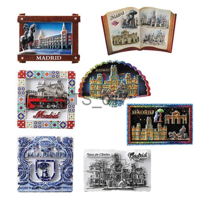 DHgate.com:Madrid Fridge Magnets - 3D Resin Refrigerator Stickers for ...