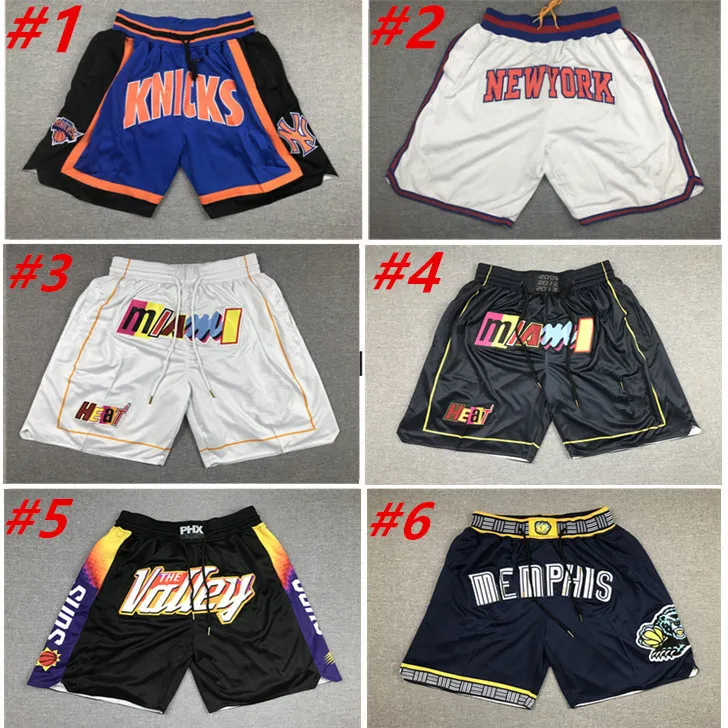 Breathable Just Don Basketball Shorts With Pockets Hip Pop Summer Pant ...