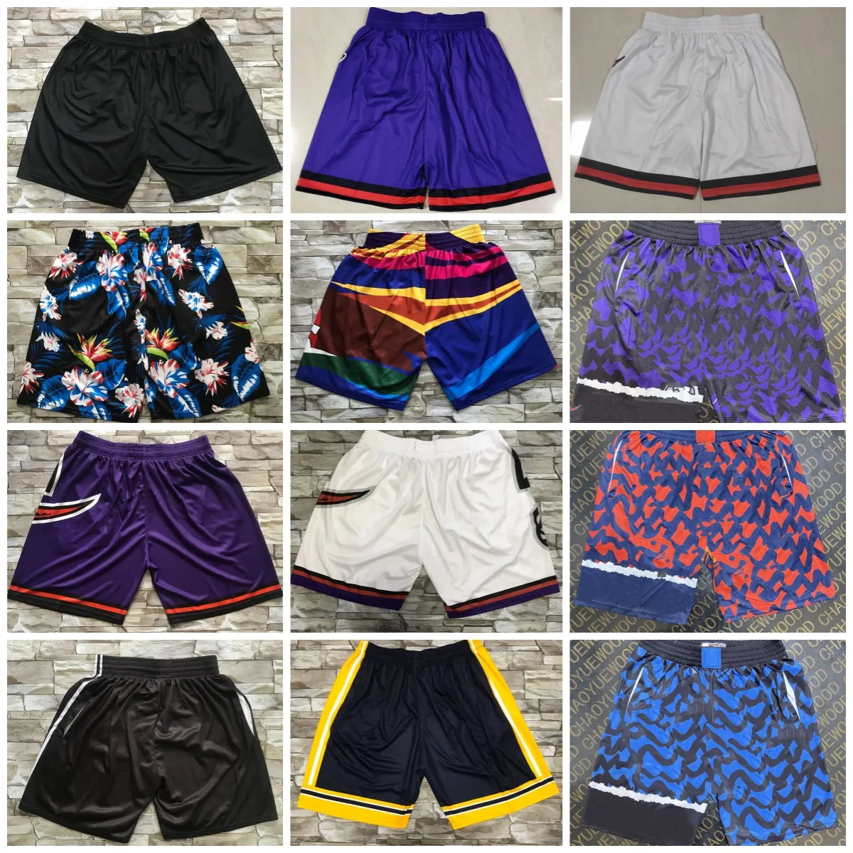 Sport Basketball Pocket Zipper Shorts Men's Team Wear Just Don ...