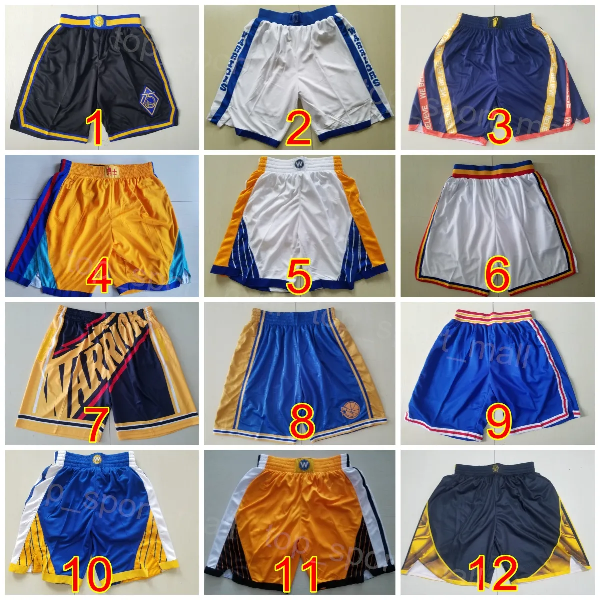 Men's Basketball Shorts with Elastic Waist and Drawstring, Polyester ...