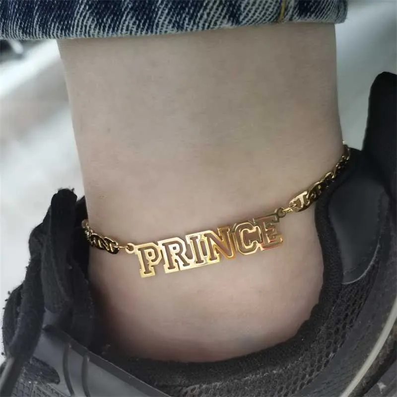 Gold anklet prouds store
