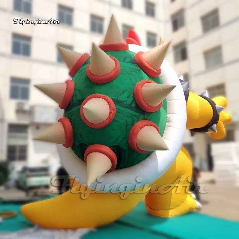 Inflatable Bowser King Koopa Large Evil Turtle Cartoon Character Model ...