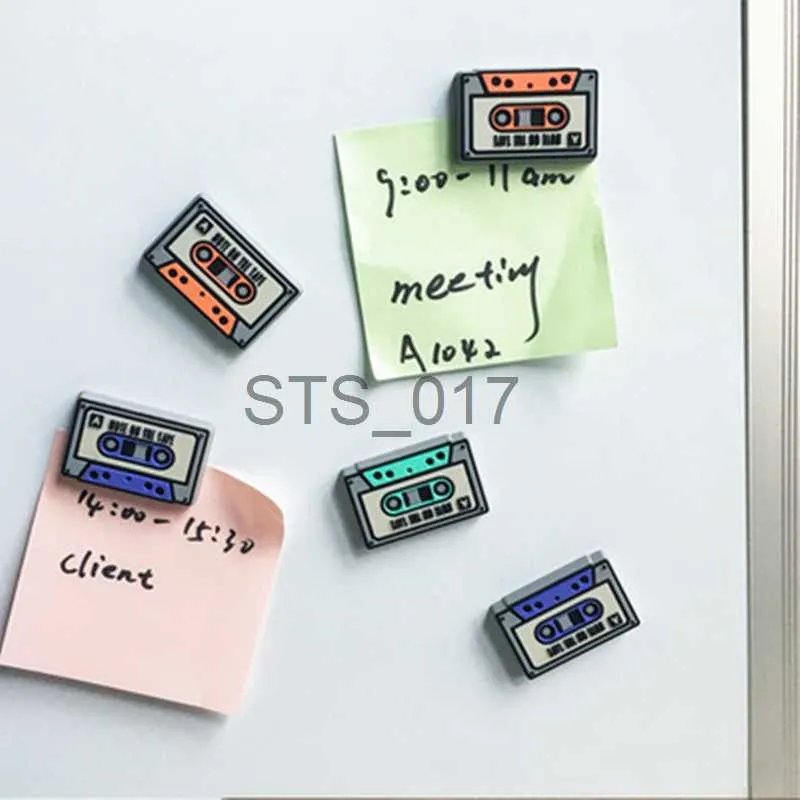 Fridge Magnets, 3/Disk/Disc Cassette Tape Design, Refrigerator Magnetic ...