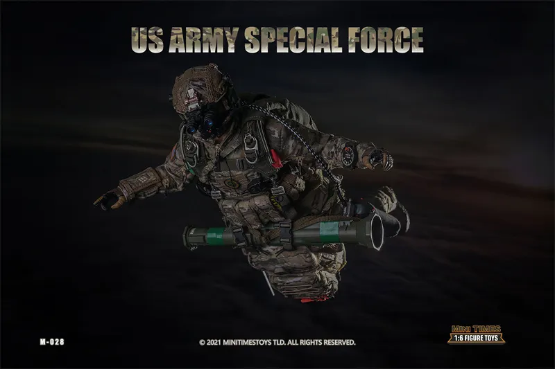 Miniature U.S. Army Special Forces Parachute Jump Soldier Miniature U.S. Army Special Forces Parachute Jump Soldier