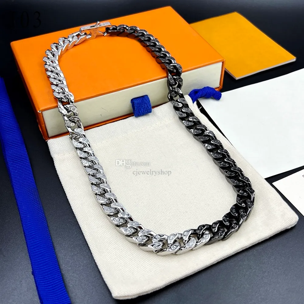 Stylish Cuban Link Titanium Ice Out Designer Mens Tennis Chain Necklace ...