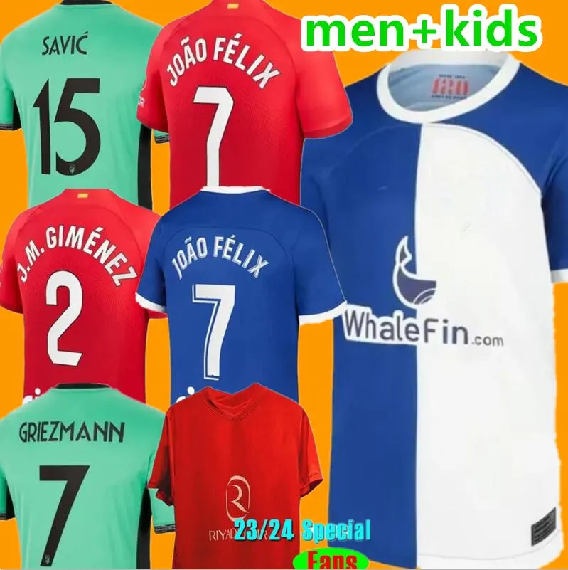 Atletico Madrids Green Soccer Jersey Griezmann 23, 24, 120th ...