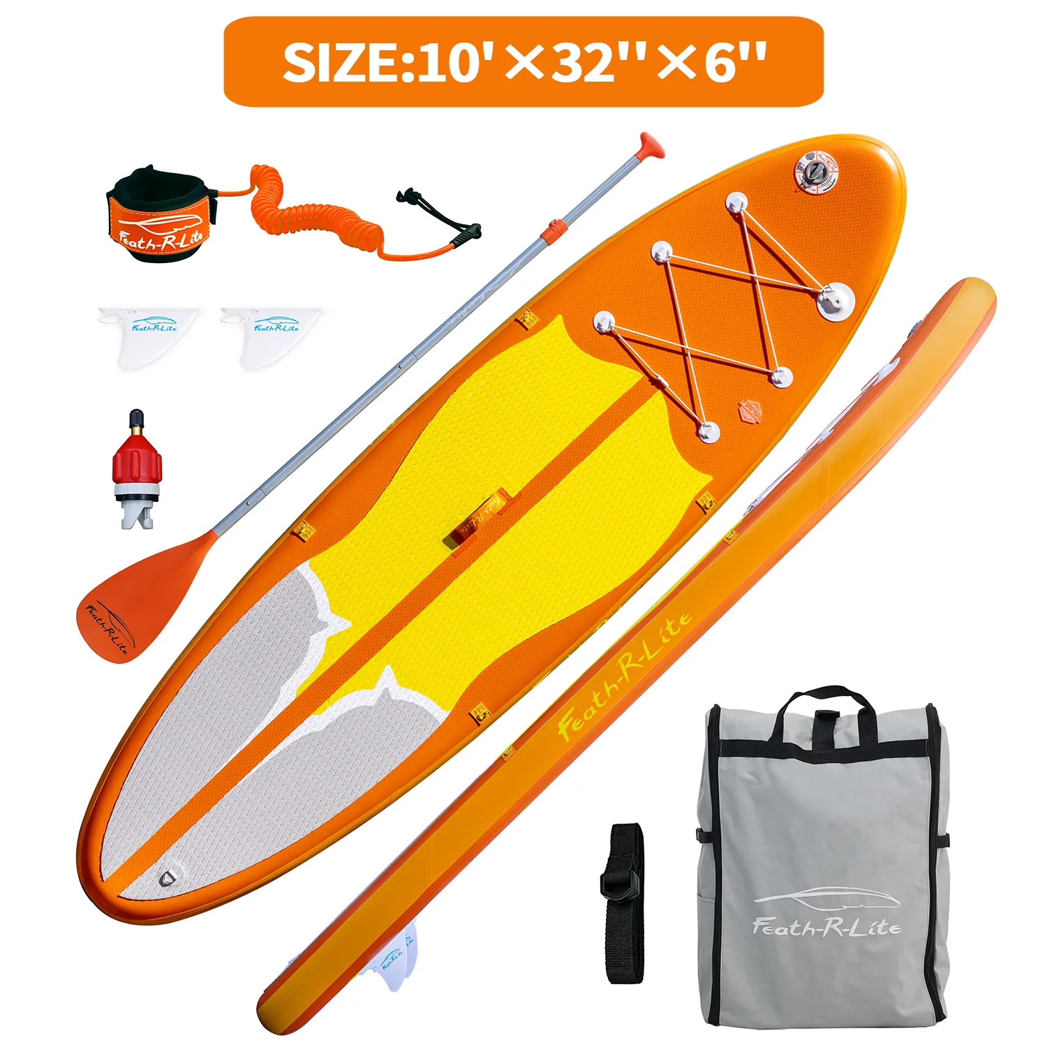 FUNWATER 335cm Stand Up Inflatable Flying Surfboard Price Paddle Board ...