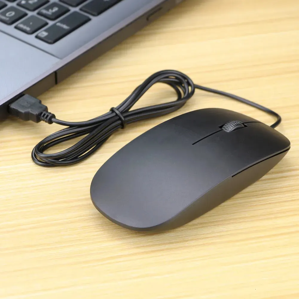 DHgate.com:Ultra-Slim USB Wired Gaming Mouse - 3D Optical 1200 DPI for ...