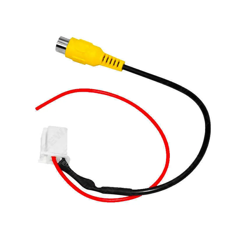 Car Radio Backup Camera RCA Input Adapter 4 Pin Automotive Electrical ...
