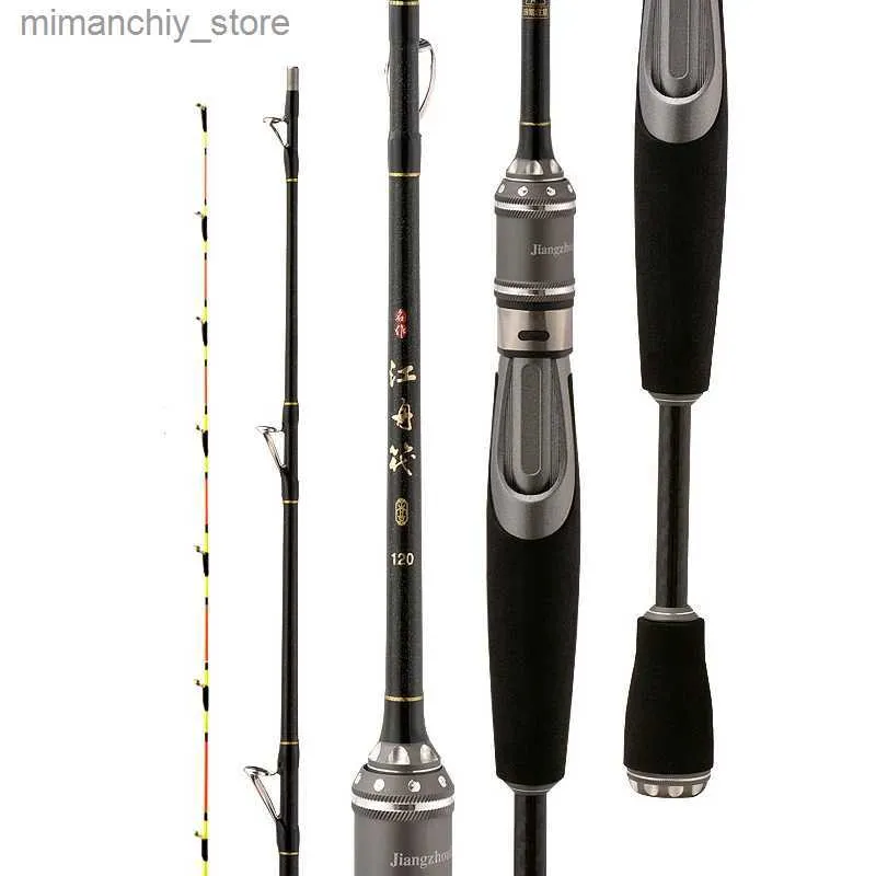 DHgate.com:55cm Titanium Alloy Boat Fishing Rod, 2-Section Casting ...