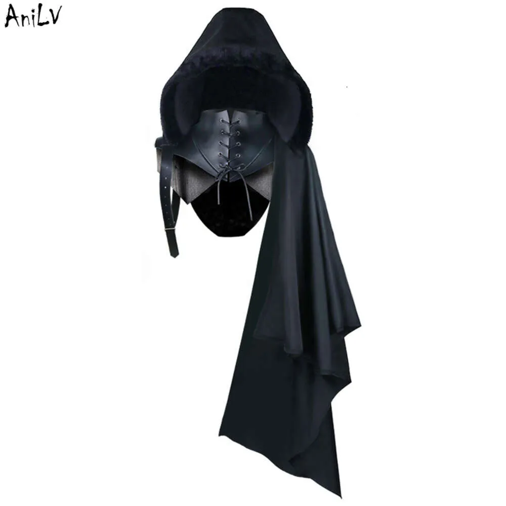 Medieval Viking King Assassin Vampire Medieval Shawl Cloak Costume For ...