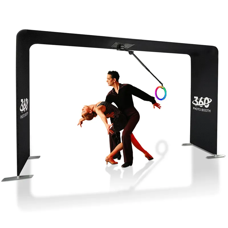 Led Stage Lighting Overhead 360 Photo Booth Truss Automatic Rotating ...