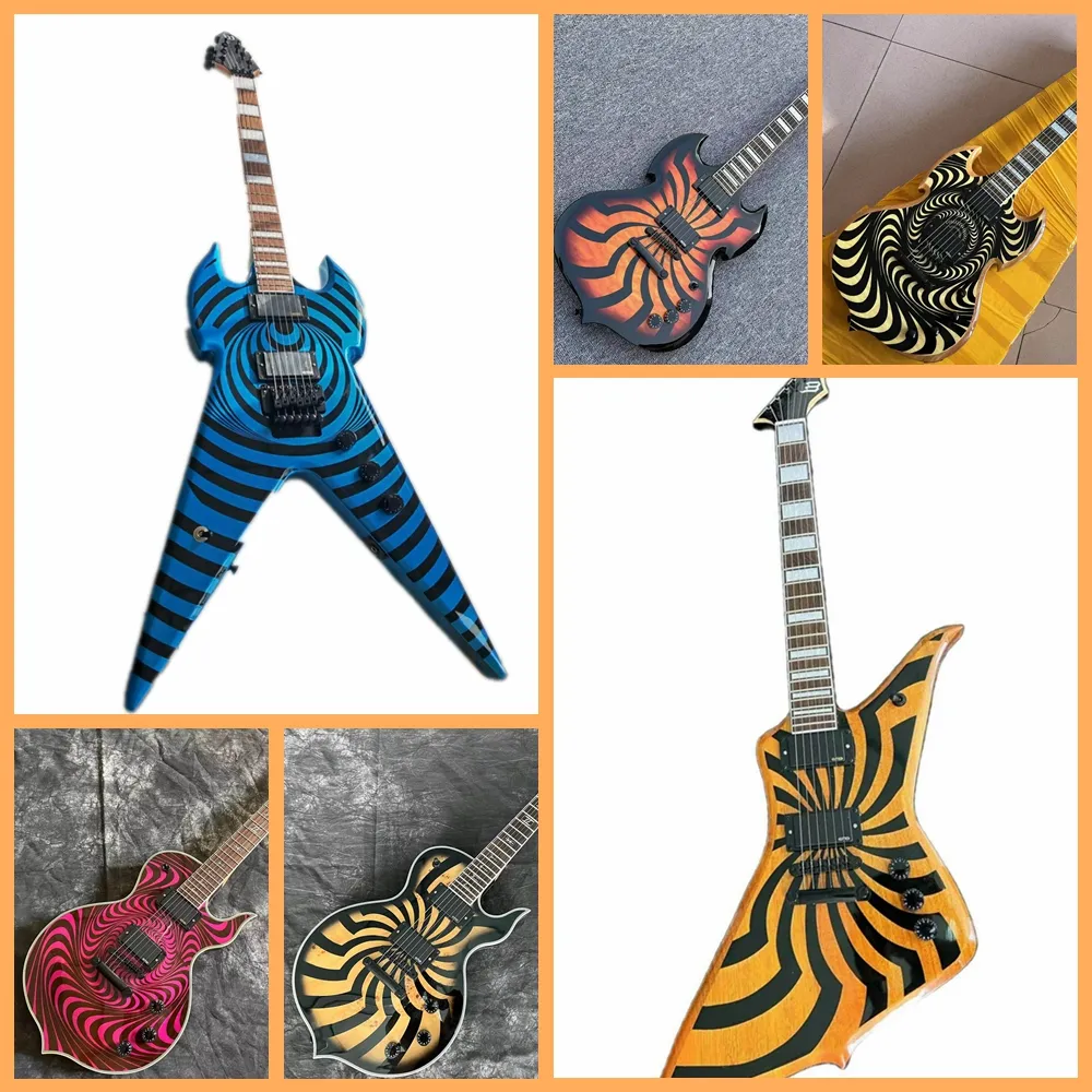 Electric Guitar Tuner, Six String Electric Guitar With High Output ...