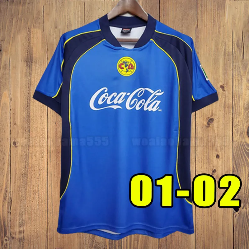 Club America Retro Soccer Jerseys LIGA MX Football Shirts S.CABANAS ...