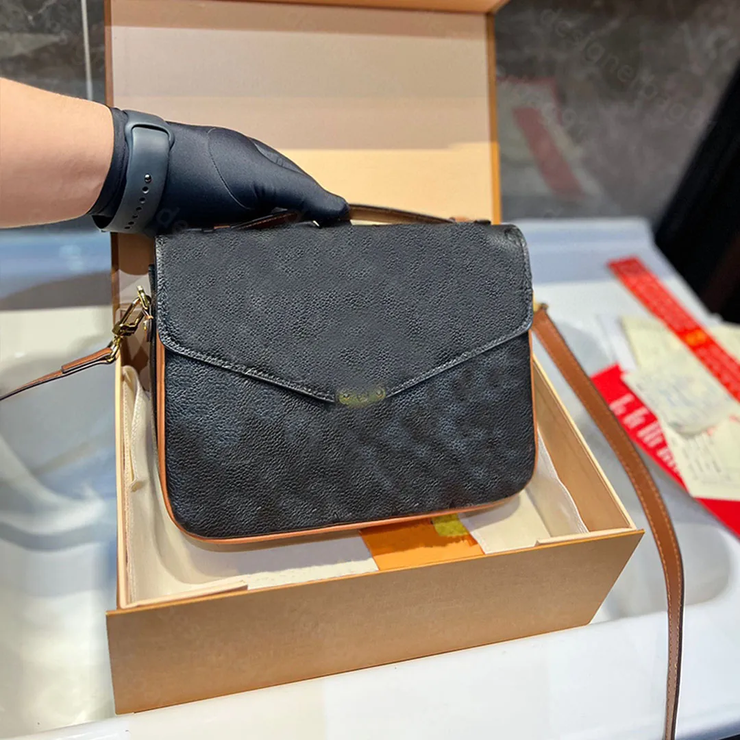 Designer Genuine Leather Envelope Double Zip Crossbody Bag With Double ...