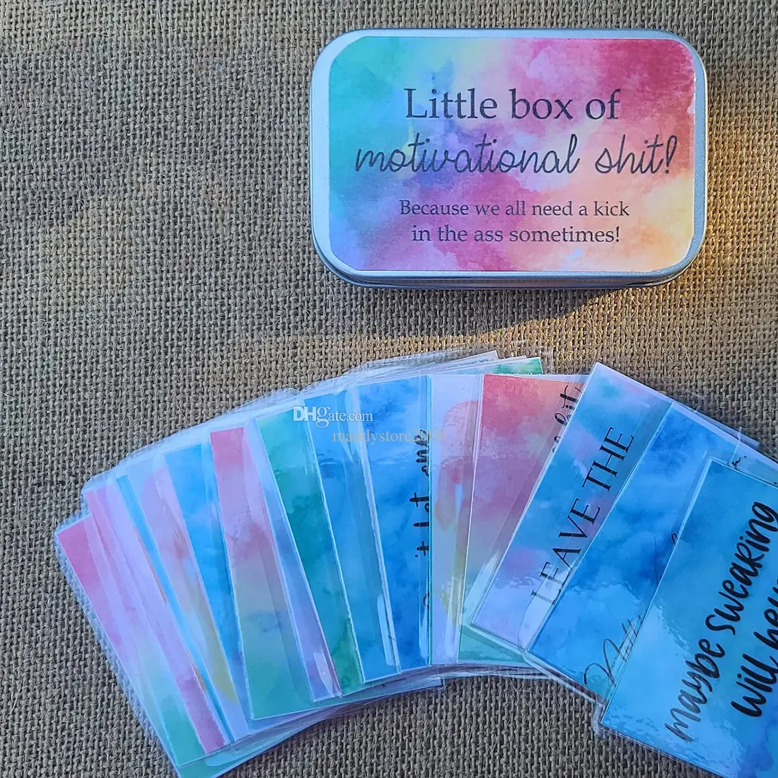 DHgate.com:Motivational Card Set, Inspirational Quotes, Personalized ...