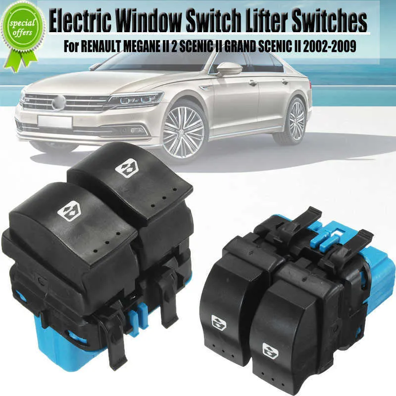 DHgate.com:Black Electric Window Switch Lifter Set for Renault Megane 2 ...