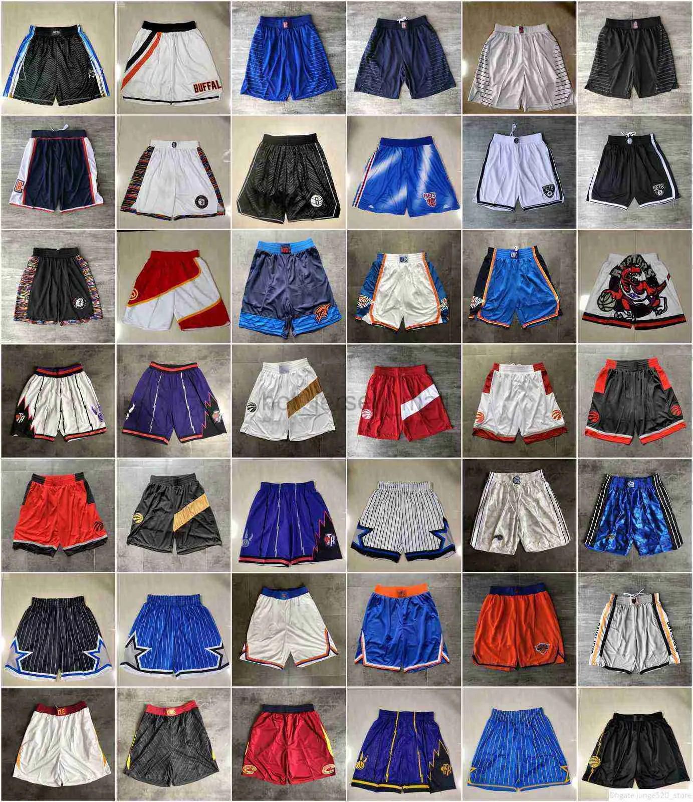DHgate.com:Mens Stitched Shorts, Team Basketball Shorts, Hip Pop Pant ...