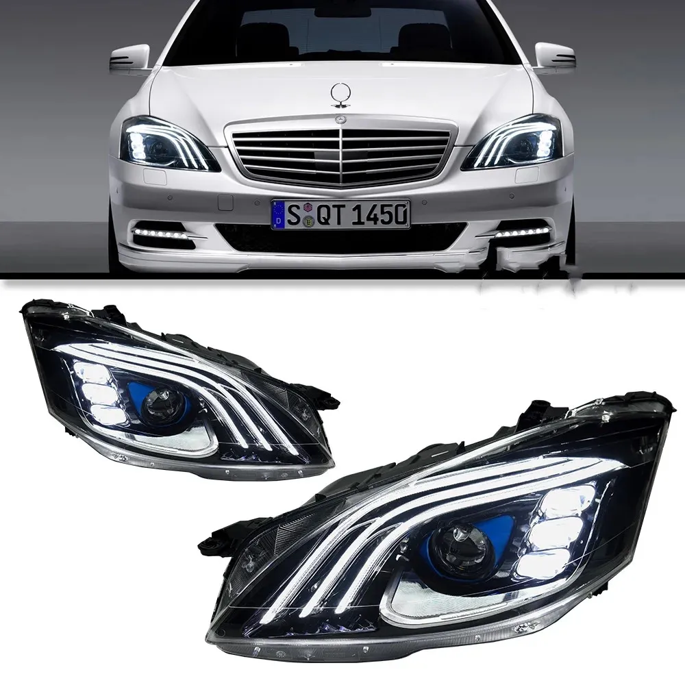 DHgate.com:Auto Parts: Sleek Full LED Headlights w/ Daytime Accessory ...
